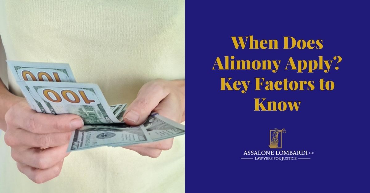 When Does Alimony Apply? Key Factors to Know